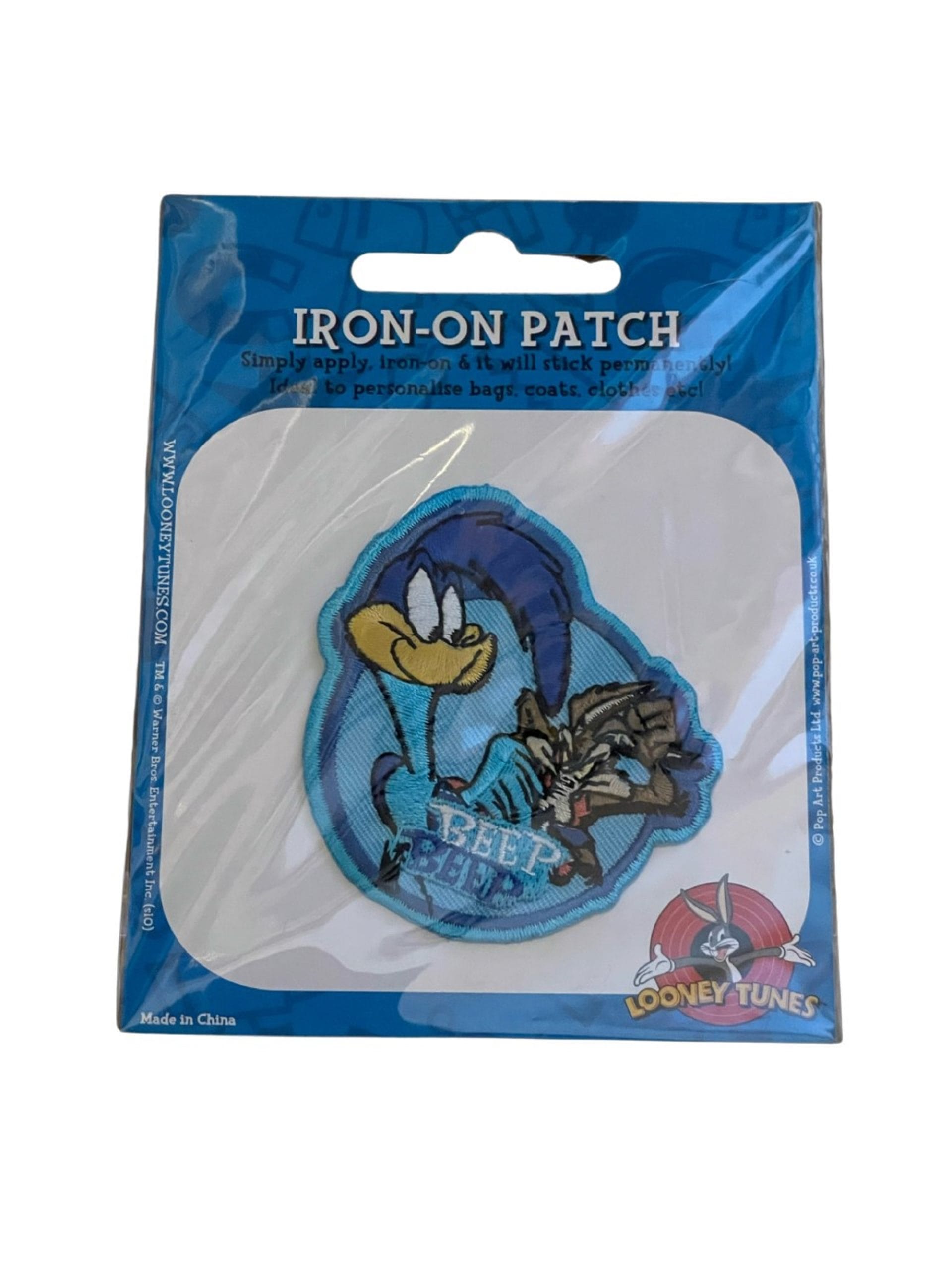 Road Runner Retro Sew or Iron on Embroidered Patch - Emblems Gifts
